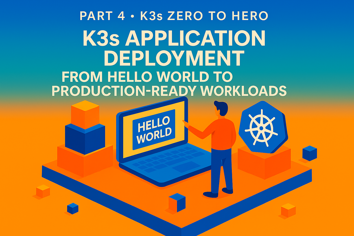Part 4 - K3s Zero to Hero: K3s Application Deployment - From Hello World to Production-Ready ...